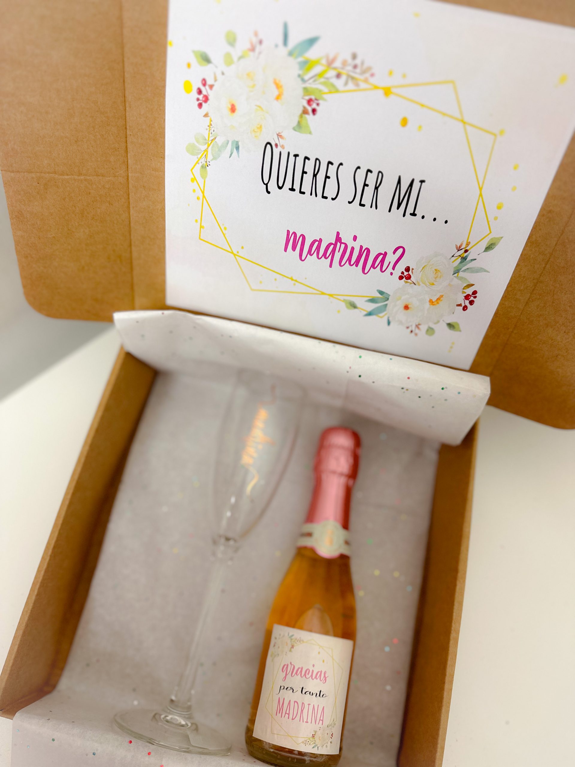 Kit "¿Quieres ser mi madrina" | Pídeme Box