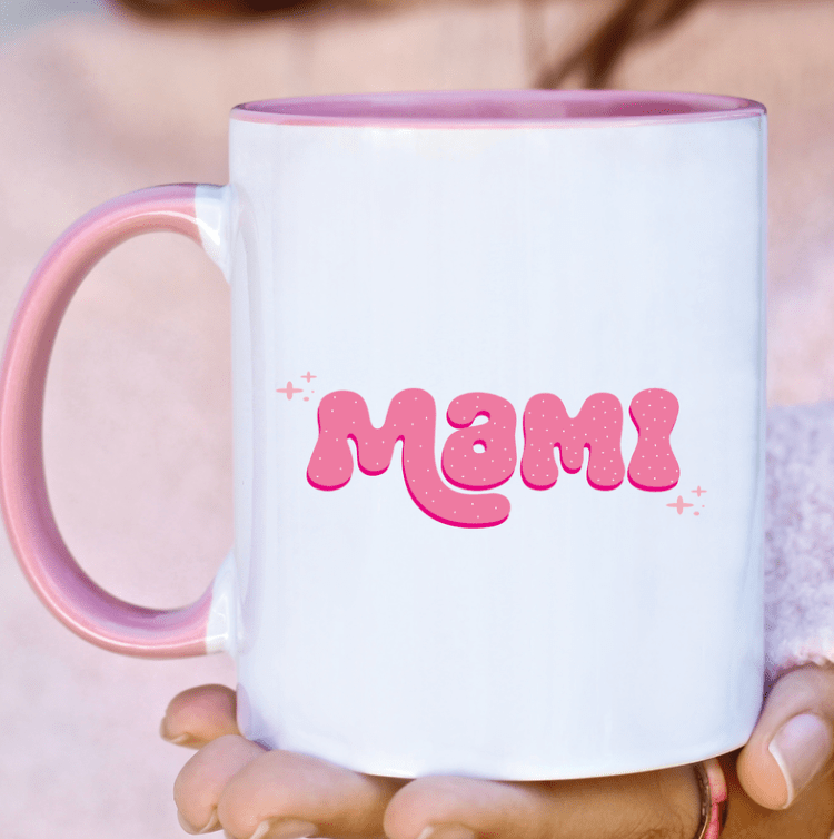 Taza asa rosa ''mami'' | Pídeme Box